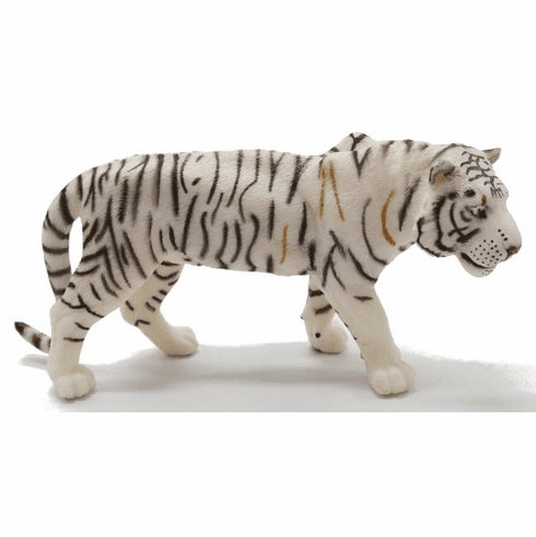 Papo White Tiger #50045 - Piercing Blue Eyes and Pink Nose