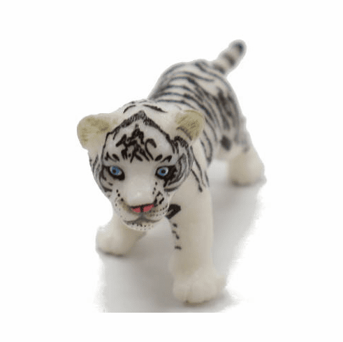 Papo White Tiger Cub #50048 - Brilliant Blue Eyes