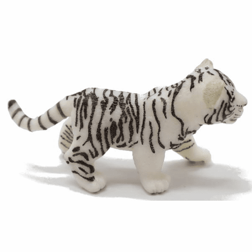 Papo White Tiger Cub #50048 - Brilliant Blue Eyes