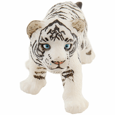 Toy Tiger Figures - Bengal, Tigress, White Tigers and Cubs