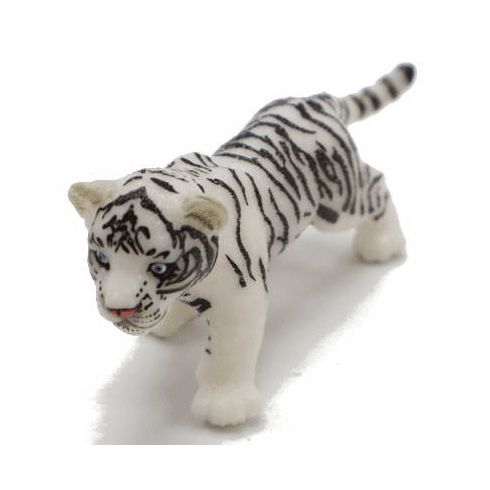 Papo White Tiger Cub #50048 - Brilliant Blue Eyes