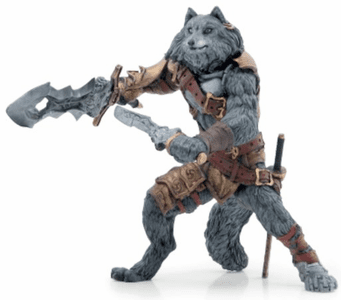 Papo Wolf Mutant #38955 - Howling New in 2023