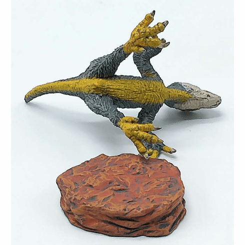 REBOR - Baby Utahraptor #160208 - Sitting Baby with Red Base