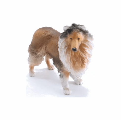 CollectA Dogs - Rough Collie 88997 - loyal Looking