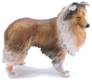 CollectA Dogs - Rough Collie 88997 - loyal Looking