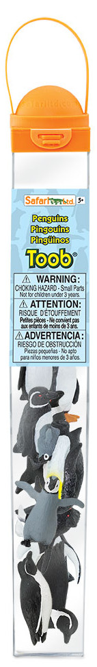 Safari Ltd. - Penguins Toob #683404 - 10 Cute Arctic Birds