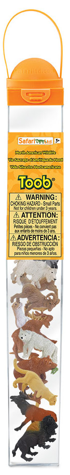 Safari Ltd. North American Wildlife Toob #697004 - 12 Pieces