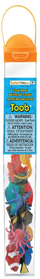 Safari Ltd. - Coral Reef Toob #699104 - 11 Pieces Sea Life