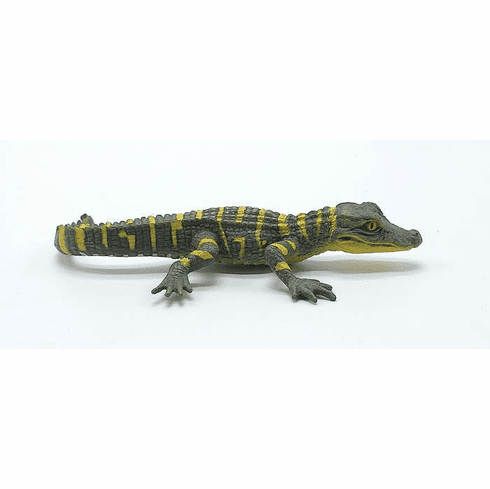 Safari Ltd. - Baby Alligator #101073 - Beady Green Eyes