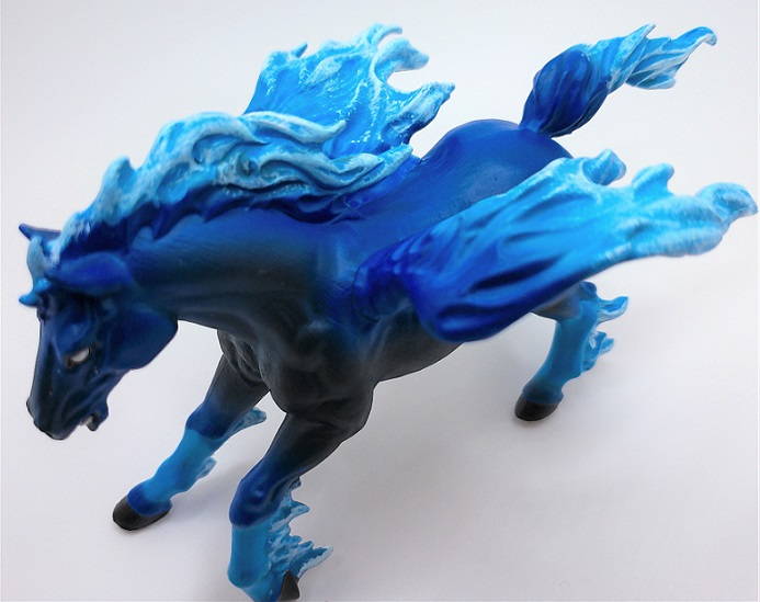 Safari Ltd. - Blue Pyrois #101024, New in 2022, Dynamic Blue