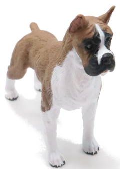 Safari Ltd. - Boxer Dog #100062 - Square Jaw and Head