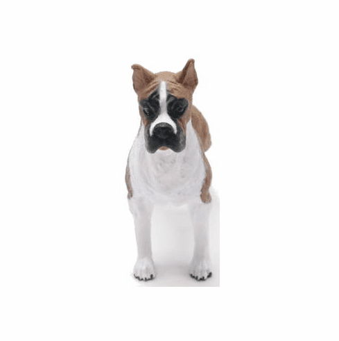 Safari Ltd. - Boxer Dog #100062 - Square Jaw and Head