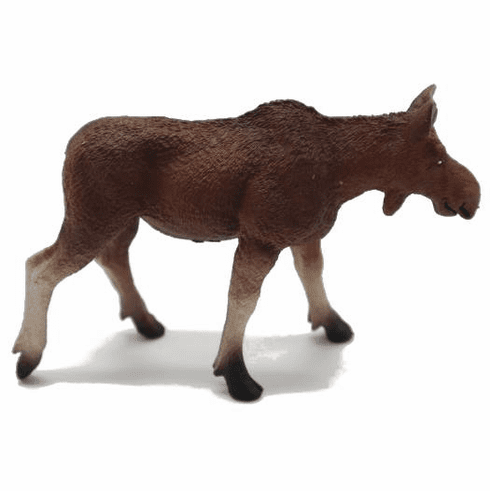 Safari Ltd. - Cow Moose #180829 - Brown Body, Tan Legs