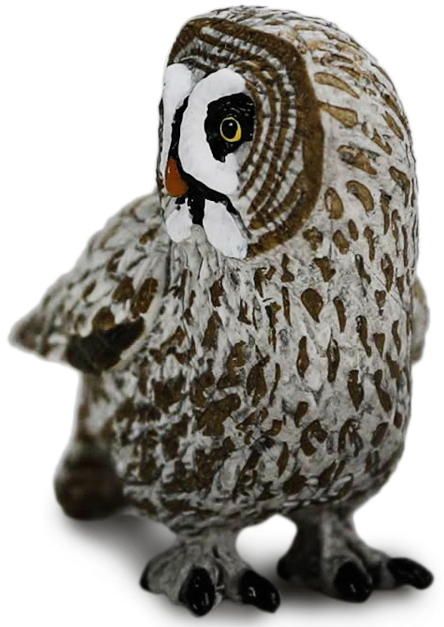 Safari Ltd. - Great Grey Owl #100691 - Piercing precise Eyes