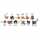Safari Ltd. Monkeys and Apes Toob #680604 - 12 Pieces