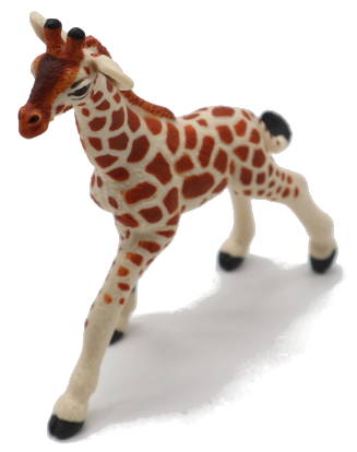 Safari Ltd. Wildlife - Reticulated Giraffe Calf #268529