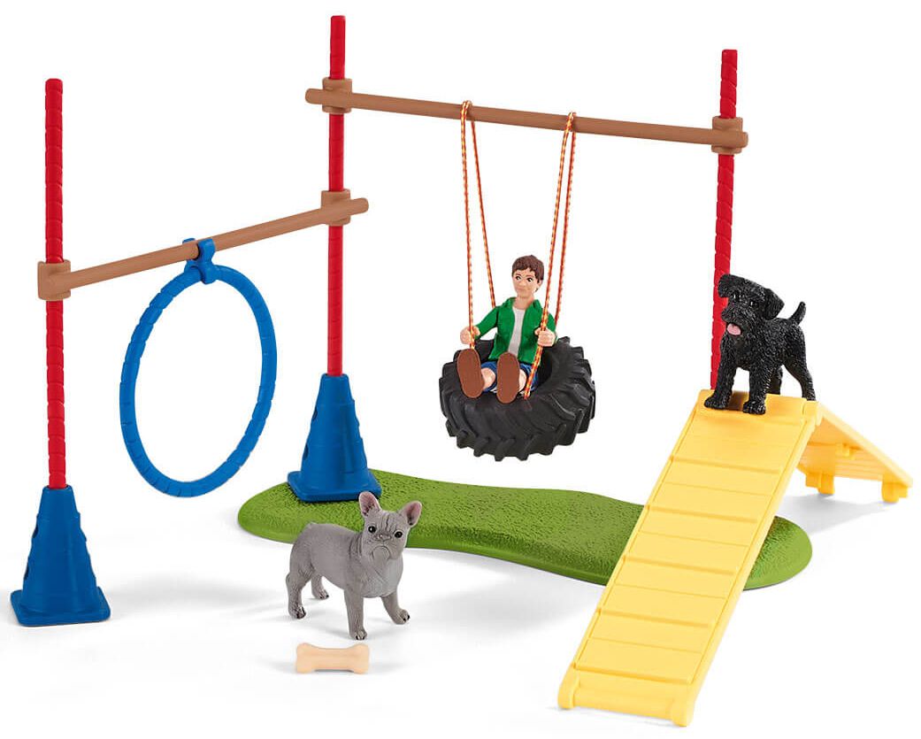 Schleich - Puppy Agility Training by Schleich 42536