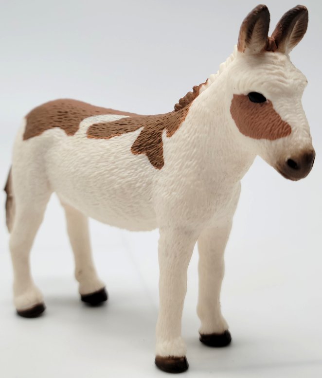 Schleich American Spotted Donkey #13961