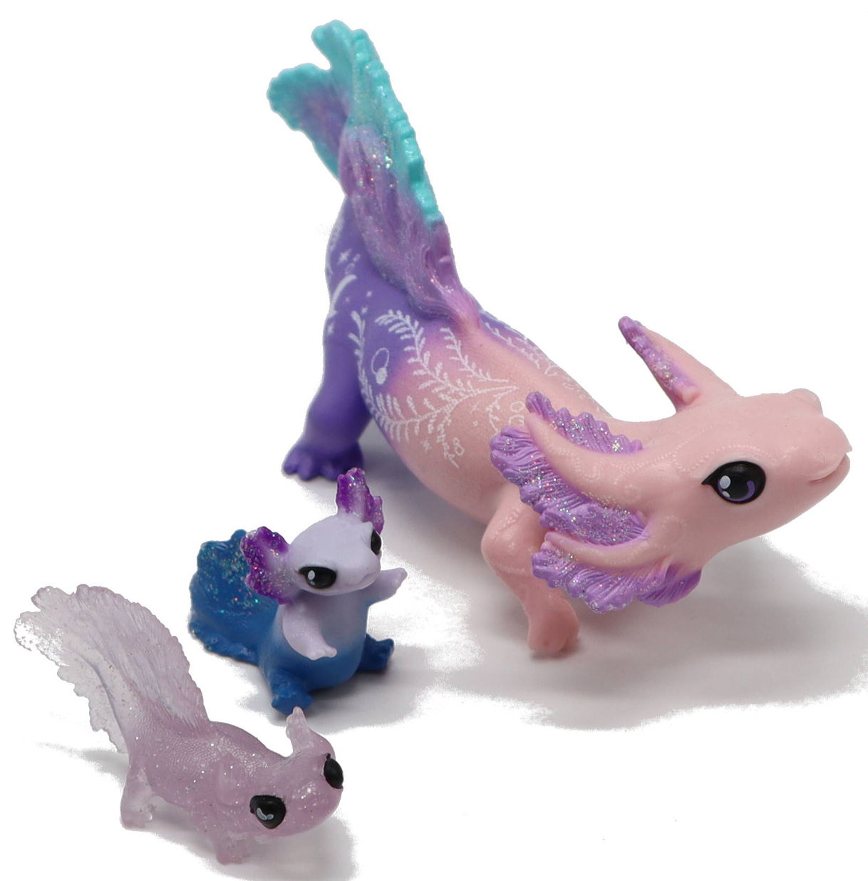 Schleich - Axolotl discovery Set with mystical axolotl family!