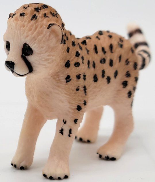 Schleich Cheetah Cub #14866 - Well Applied Spotting