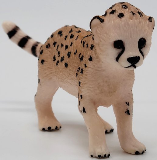 Schleich Cheetah Cub #14866 - Well Applied Spotting