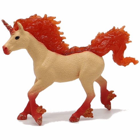 Schleich Elementa Fire Unicorn Stallion 70756 - Flaming Mane