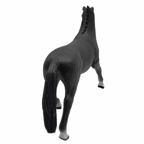 Schleich Hanoverian Mare #72135 Black with white marks.