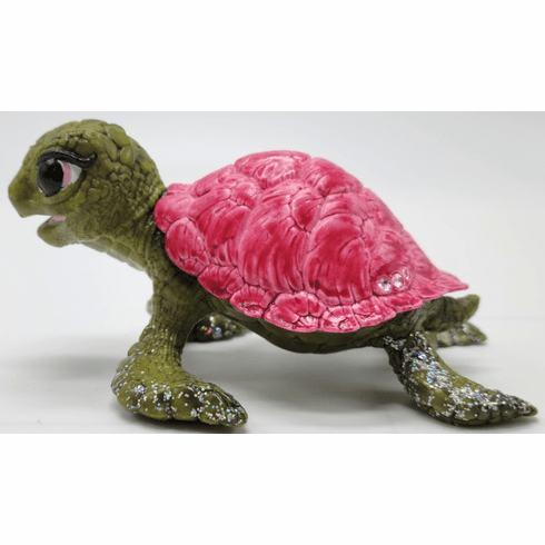 Schleich Pink Sapphire Turtle 70759 , Bright pink shell