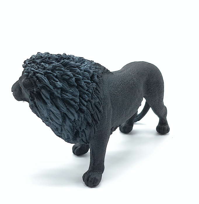 Schleich Shadow Lion Roaring #72176-Black King of the Jungle