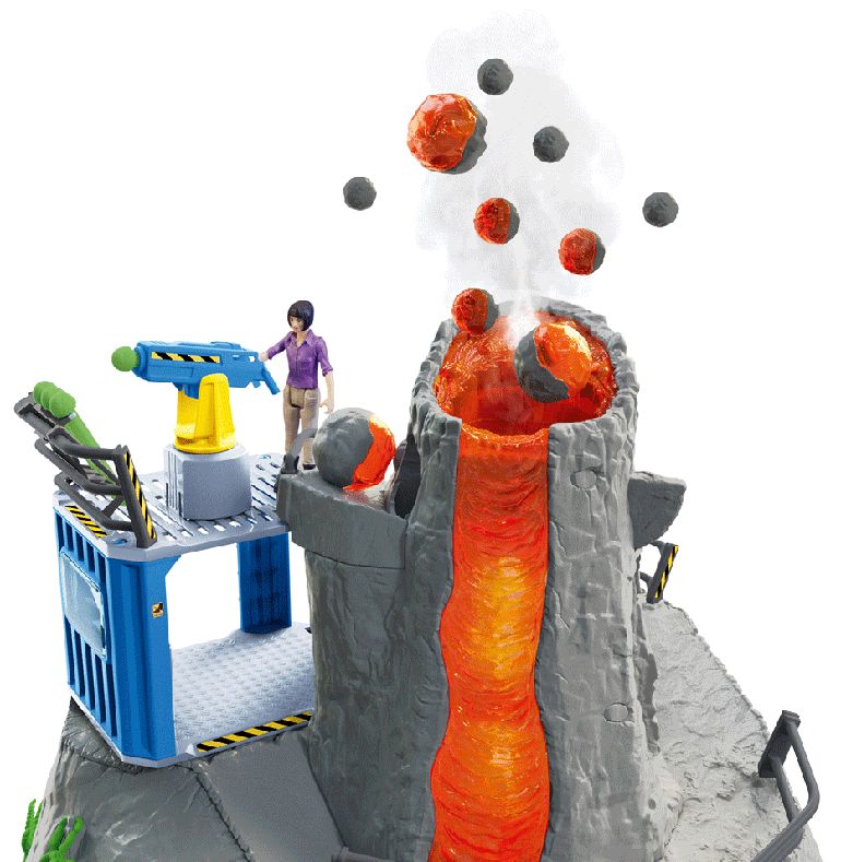 Schleich Volcano Expedition Base Camp - NEW by Schleich 42564