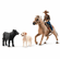 Schleich Western Riding Adventure Set #42578 - 6 piece set
