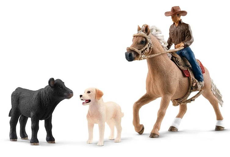 Schleich Western Riding Adventure Set #42578 - 6 piece set