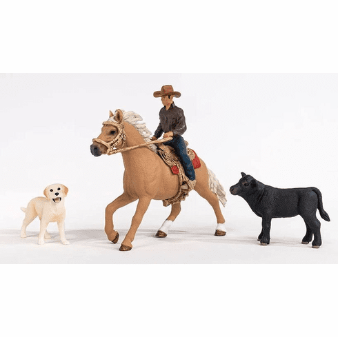 Schleich Western Riding Adventure Set #42578 - 6 piece set