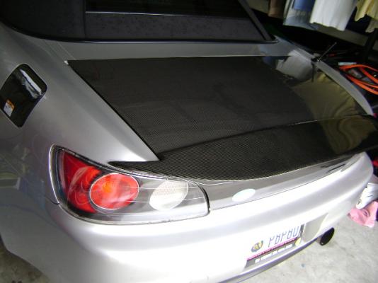 00+ S2000 Carbon Kevlar BYS Wing Spoiler