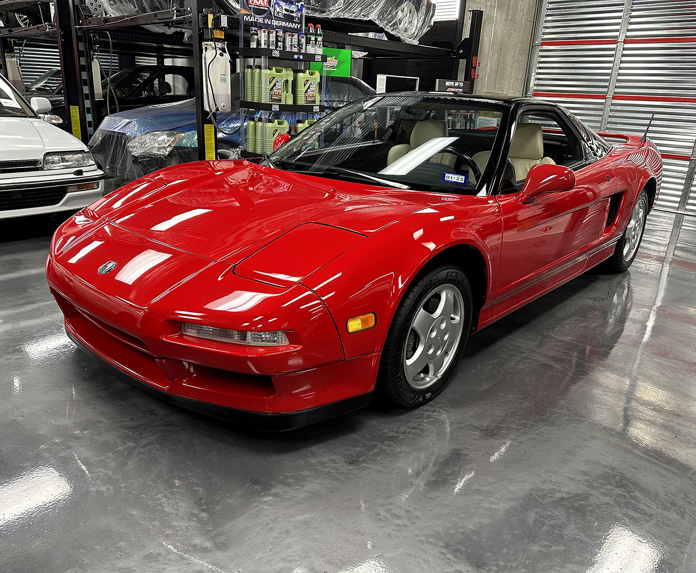1991 ACURA NSX 2-OWNER FORMULA RED 5MT COUPE