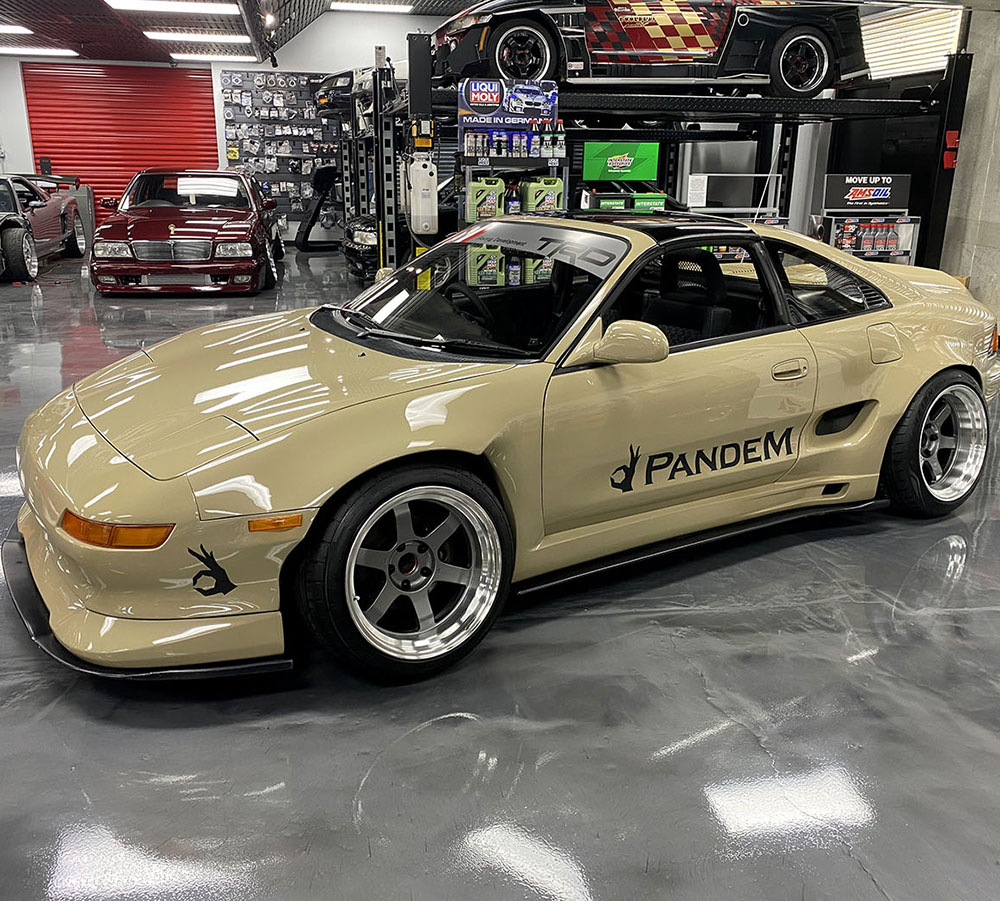 1995 JDM RHD TOYOTA MR2 GT SW20 CUSTOM WIDEBODY ROCKET BUNNY FLARES