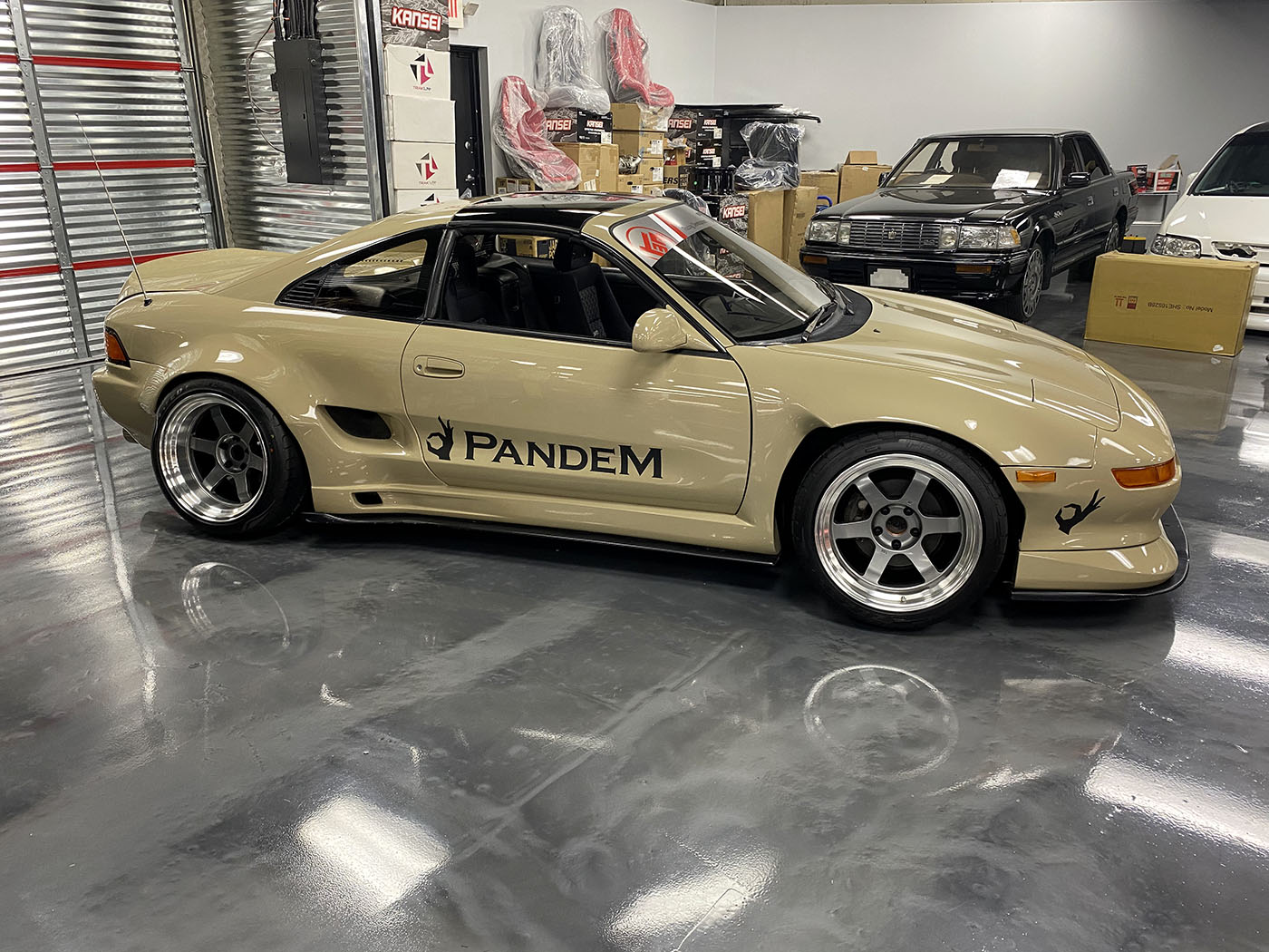 1995 JDM RHD TOYOTA MR2 GT SW20 CUSTOM WIDEBODY ROCKET BUNNY FLARES