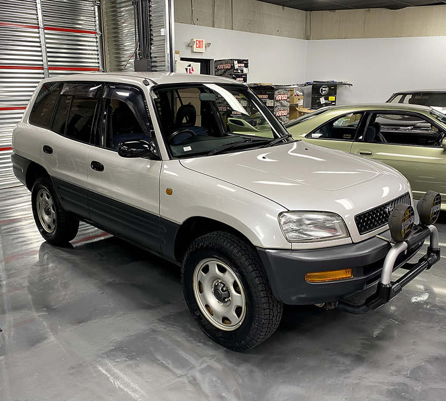 1995 JDM RHD TOYOTA RAV4 L 4WD / 5-SPEED 27K RIGHT HAND JAPAN