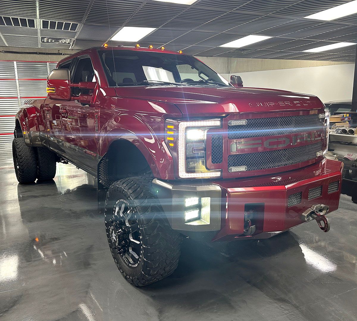 2017 FORD F-350 KING RANCH KELDERMAN CUSTOM 4X4 DUALLY