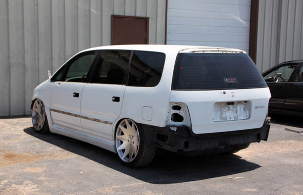 Slammed Honda Odyssey