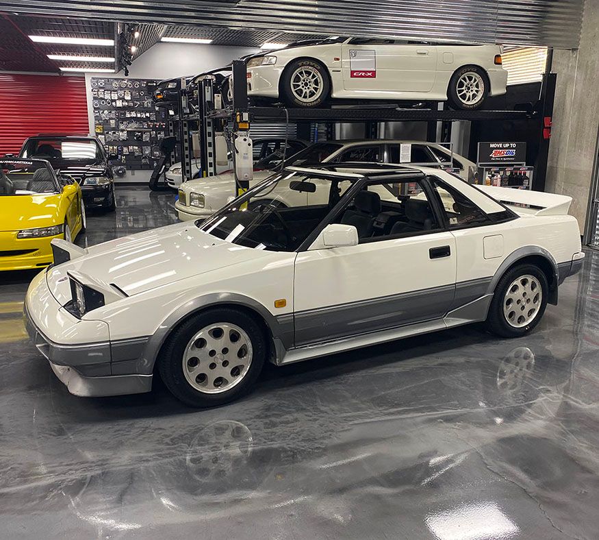 1986 JDM RHD TOYOTA MR2 SUPERCHARGER G-LIMITED AW11