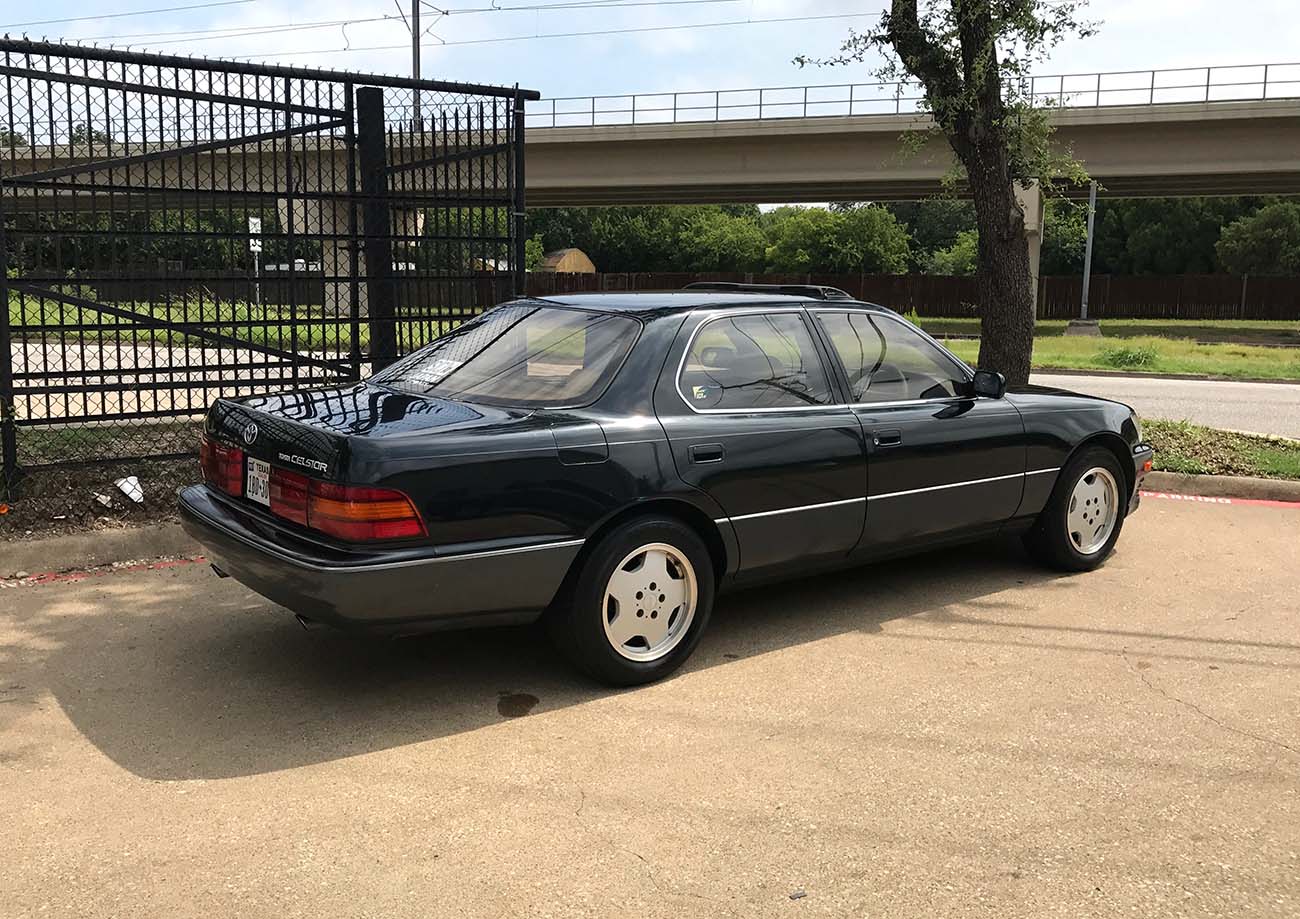 JDM 1991 Toyota Celsior RHD VIP Sedan Two-Tone RIGH HAND DRIVE SCW IMPORTS