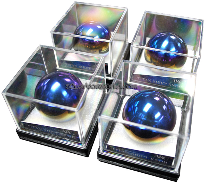 JDM ARC Titan Polished Titanium Shift Knob Abbey Road Co.