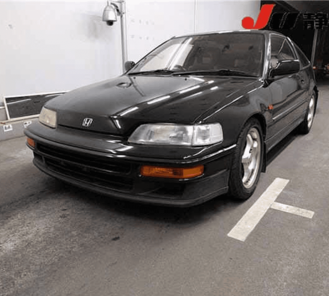 JDM RHD 1990 HONDA CRX SI-R GLASSTOP! RARE! EF8 EF