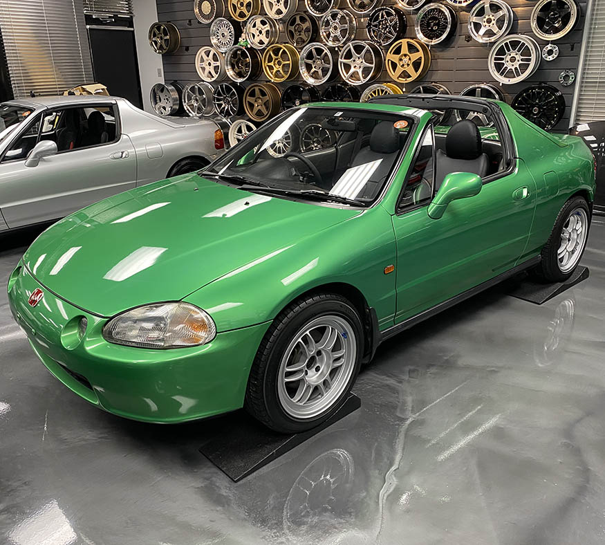 JDM RHD 1992 HONDA DEL SOL SIR TRANSTOP FOR SALE USA