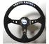 KEY'S Racing Steering Wheel DEEP Type 350mm Leather Suede