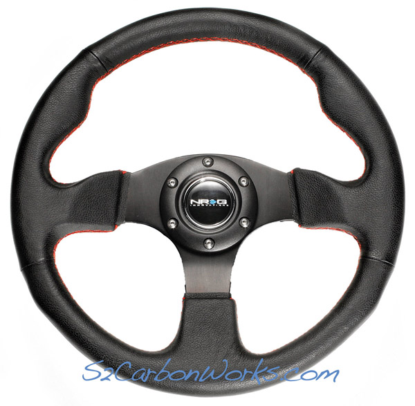 NRG 300mm Sport Leather/Suede Steering Wheel!
