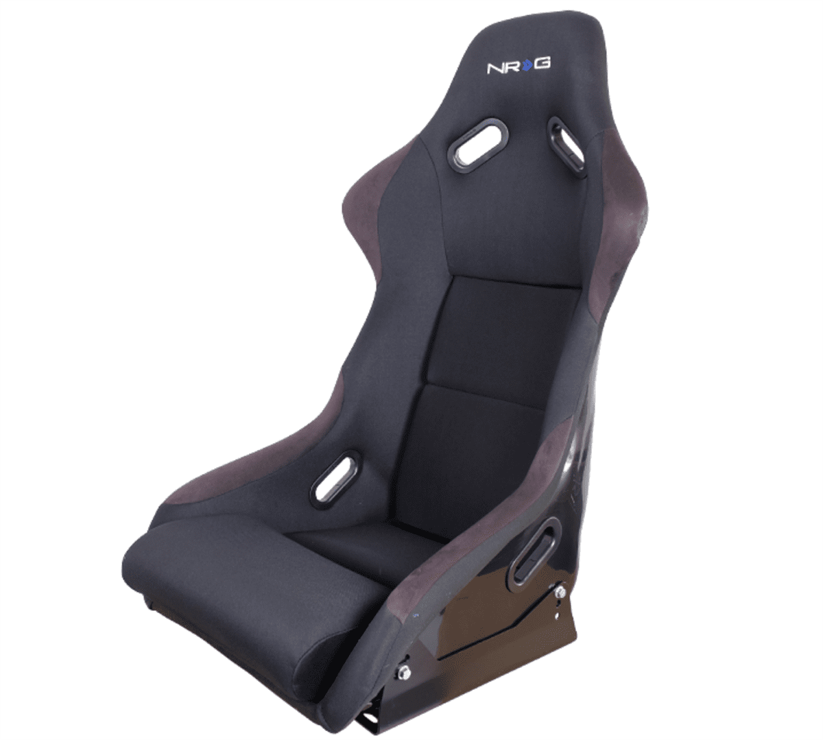 NRG FRP-300 Large Fiberglass Bucket Seat Black Cloth