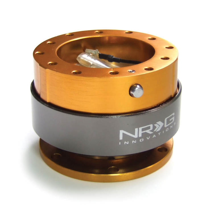 NRG Steering Wheel Quick Release Kit! Rose Gold with Titanium Ring