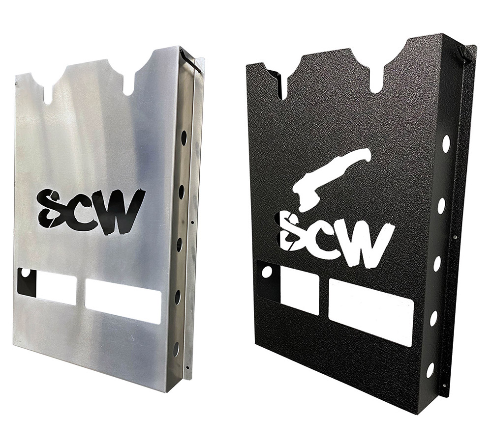 SCW Performance Car Detailing Shop / Buffing / Polisher Rack 2 Polishers